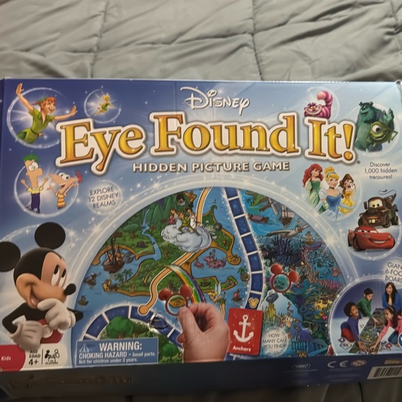 Disney | Toys | Disneys Eye Found It Hidden Picture Board Game | Poshmark
